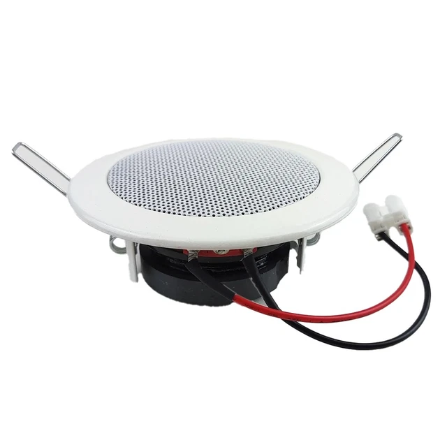 BATHROOM 3INCH 8OHM 6W Passive Ceiling Speaker Metal in-Ceiling ...