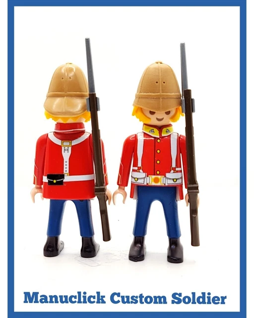 PLAYMOBIL CUSTOM BRITISH Colonial Soldier Highlander Anglo-Zulu War EUR 11,29 - PicClick FR