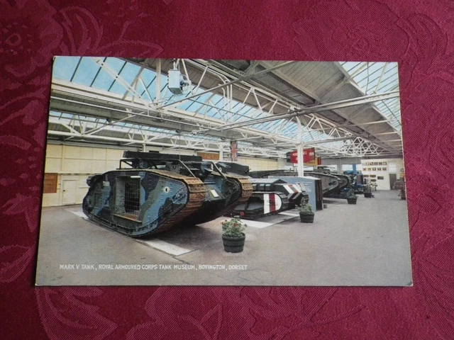 WW1 MARK V Tank at Royal Armoured Tank Museum Bovington Postcard EUR 1 ...