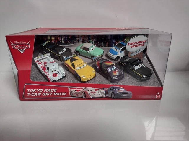DISNEY PIXAR CARS Tokyo Race 7 Car Gift Pack Die Cast £79.99 - PicClick UK