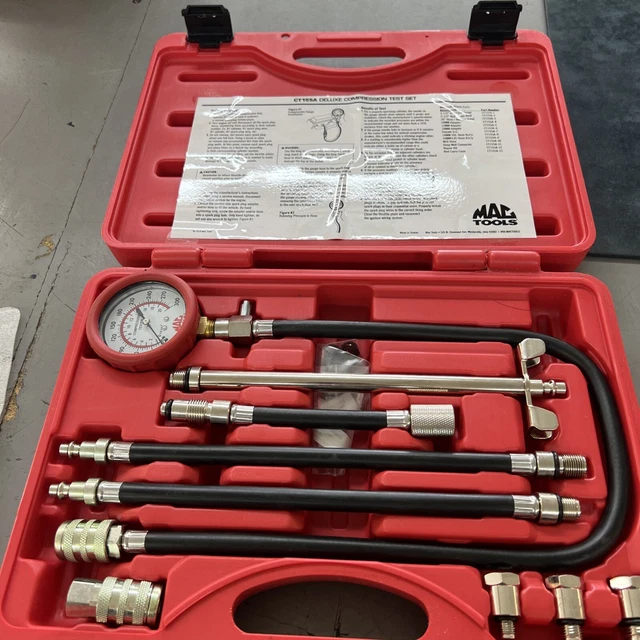 MAC TOOLS CT155A Deluxe Compression Test Kit $90.00 - PicClick