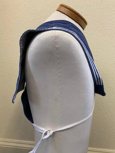 1940'S / 1950'S ROYAL NAVY SQUARE RIG COLLAR used £12.50 - PicClick UK