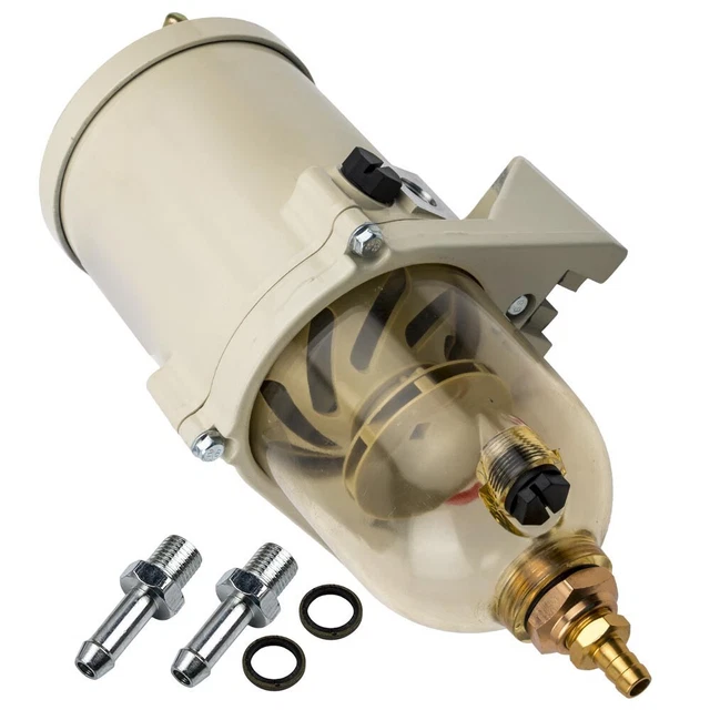 500FG 500FH DIESEL Fuel Filter Oil/Water Separator Marine Boat Trucks ...