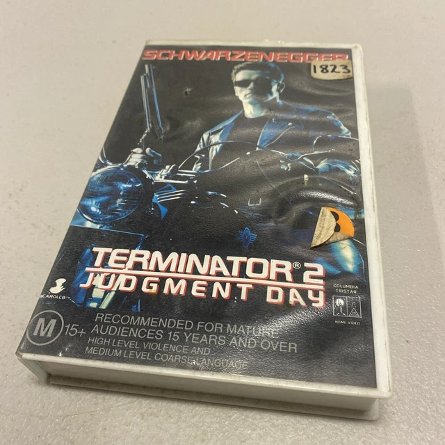 TERMINATOR 2 ON VHS Ex Rental Big box $29.00 - PicClick AU