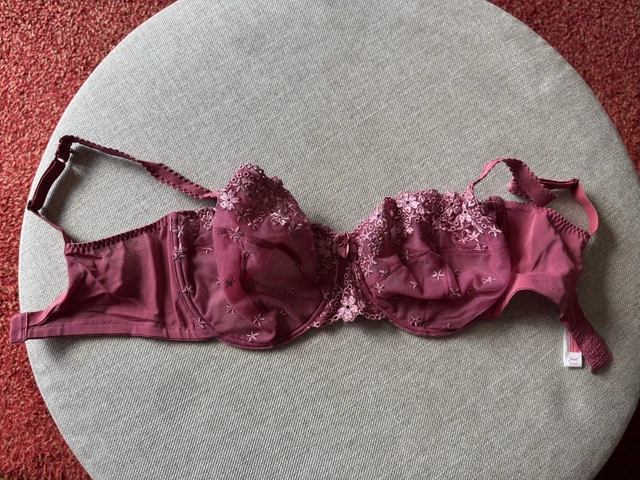 PANACHE SUPERBRA 36F Gently Used Underwired Bra Pink £6.52 - PicClick UK