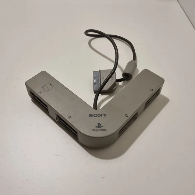 ORIGINAL SONY PLAYSTATION Multitap PS PS1 PSX PSone SCPH-1070 4 Player Adapter EUR 14,90 ...