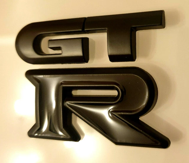 GTR R35 EMBLEM hinten Logo Schriftzug Nissan Skyline R33 r32 r34 gtt ...