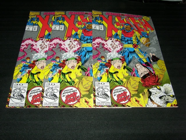 X-MEN GAMBIT VS BISHOP! VOL.1 NO.8 / 1992 MARVEL COMICS (3 BOOKS) £14. ...