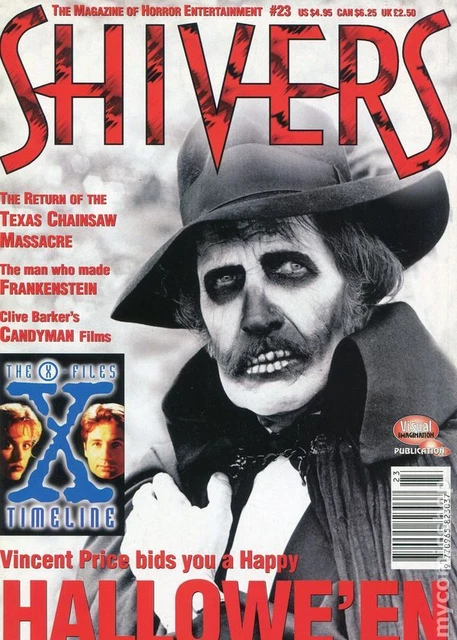 SHIVERS MAGAZINE #23 FN/VF 7.0 1995 Stock Image £8.35 - PicClick UK