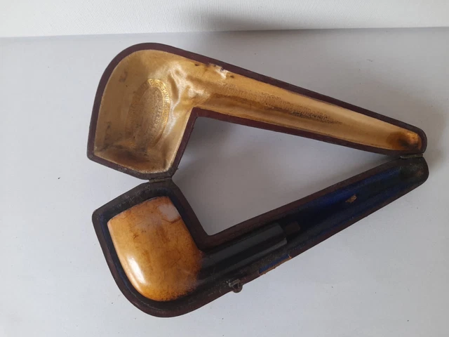 PIPE ECUME DE Mer Veritable Médaillée D'or Dans Son Ecrin D'origine EUR ...