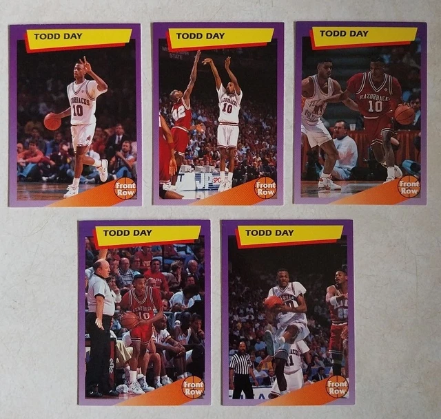 LOT 5 CARTES NBA/NCAA Todd Day Front Row 1991-92 Dream Picks EUR 2,50 ...