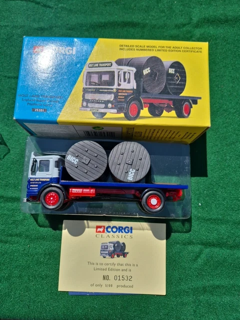 CORGI CLASSICS 25301 Leyland Super Comet Platform Lorry Holt Lane ...
