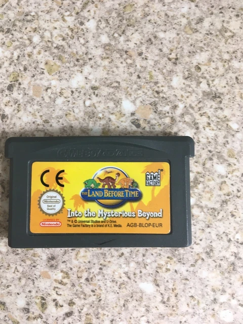 GAMEBOY ADVANCE The Land Before Time Into The Mysterious Beyond Cart Only £4.90 - PicClick UK