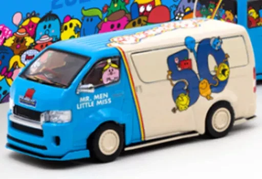 1/64 HIACE MR. Men Little Miss 50th Anniv w/Oil Can Miniature Car £38. ...