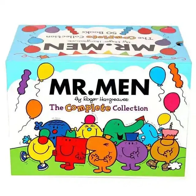 MR MEN BOX Set The COMPLETE Collection 50 Books by Roger Hargreaves £31 ...