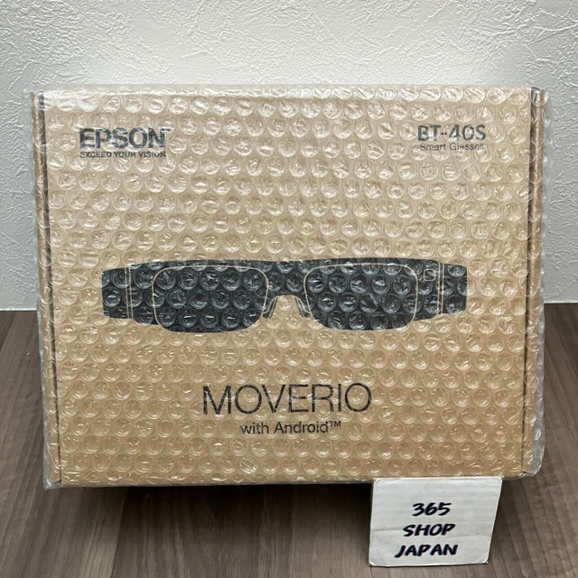 EPSON MOVERIO BT-40S Smart Glass Organic EL Panel Full HD Controller ...