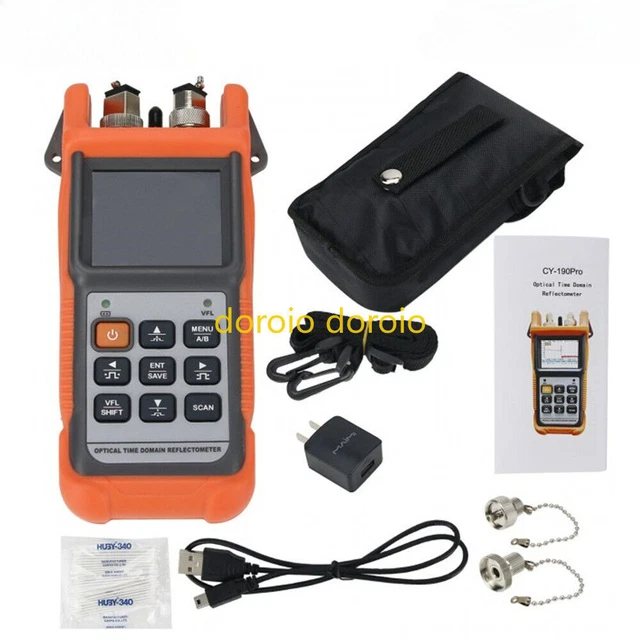 OTDR OPTICAL TIME Domain Reflectometer Optical Power Meter 1310nm ...