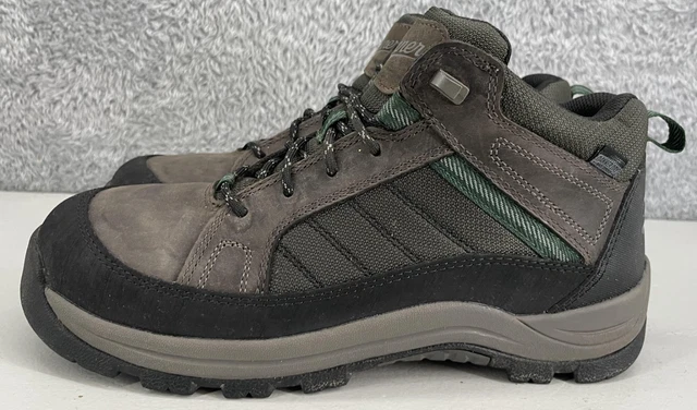 DANNER RIVERSIDE 4.5& Brown Green Steel Toe Work Boots Men’s Size 9.5 D ...
