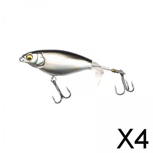 4X LEURRES DE Pêche En Eau De Surface Leurre De Bar D'eau Supérieure Pour EUR 9,89 - PicClick FR