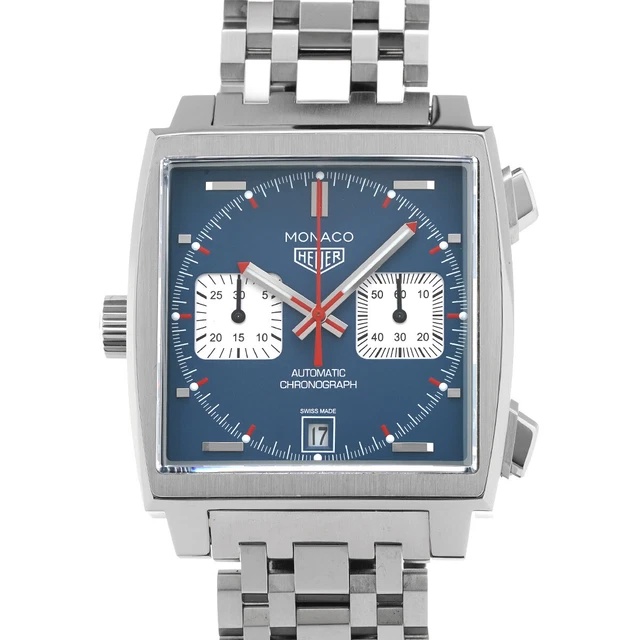 OROLOGIO ORIGINALE CON Etichetta Heuer Calibro Monaco 11 Cronografo ...