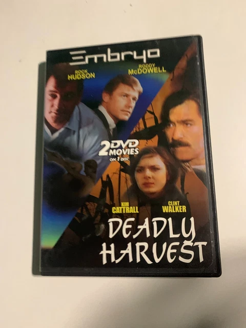 DVD - EMBRYO /Deadly Harvest - Rock Hudson,Roddy McDowe $7.87 - PicClick CA