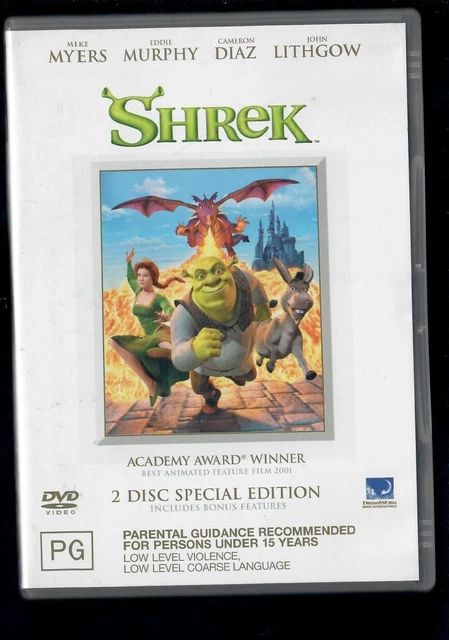 SHREK (DVD) 2 Disc Special Edition $6.99 - PicClick AU