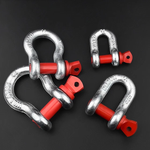 DEE/BOW SHACKLES 11MM 15mm 19mm 21mm 22mm 25mm 26mm Heavy duty 45#Steel ...