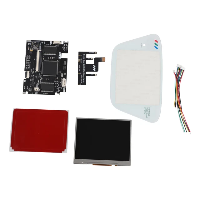 KITS D'ÉCRAN LCD V4 IPS OGS pour Game Gear Plein Écran V4.0 Affichage ...