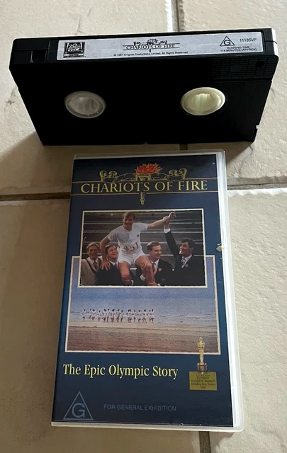 CHARIOTS OF FIRE VHS The Epic Olympic Story - 118 Minutes - Rated G $19 ...