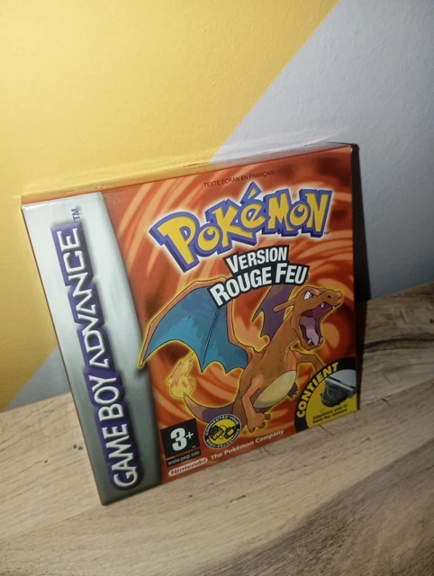 POKÉMON ROUGE FEU Game Boy Advance Ultra Complet EUR 300,00 - PicClick FR
