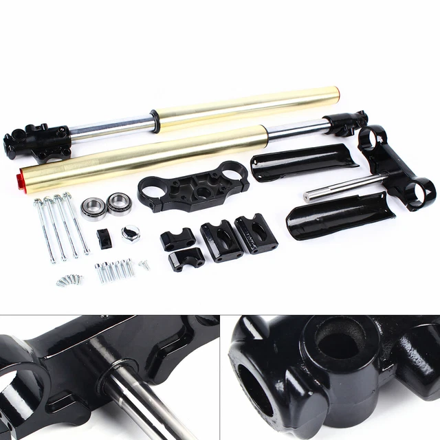 45/48MM FRONT FORKS Shock Triple Tree Clamp Fits For Dirt Pit Bike ...