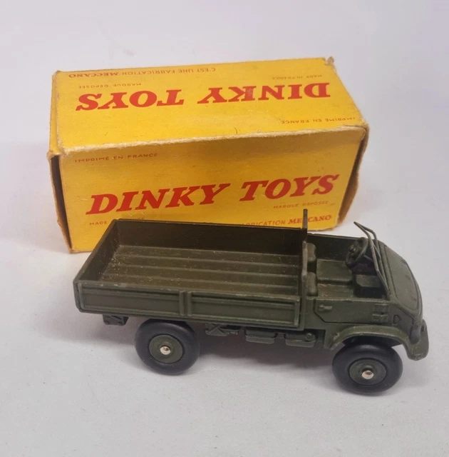 DINKY TOYS AUTHENTIQUE CAMION MILITAIRE MERCEDES UNIMOG 821 EUR 24,90 ...