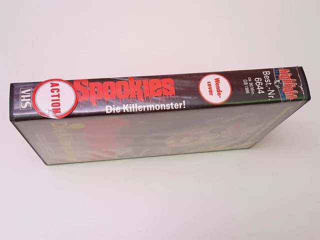 SPOOKIES - DIE Killermonster 1986 Uncut VHS German PAL Video Felix Ward ...