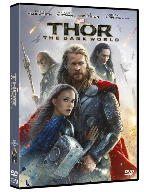 THOR - THE Dark World (DVD) Chris Hemsworth Natalie Portman Tom ...