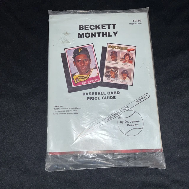 BECKETT MONTHLY ISSUE #200 60 Home Run Club W/ Reprint Issue #1 inside ...