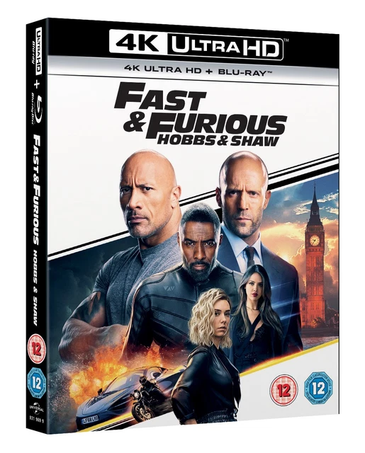 FAST & FURIOUS Presents: Hobbs & Shaw (4K UHD Blu-ray) Helen Mirren ...