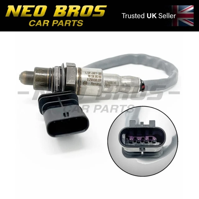 GENUINE PSA LAMBDA O2 Sensor Position 2, Citroen Peugeot Vauxhall 1.2 ...