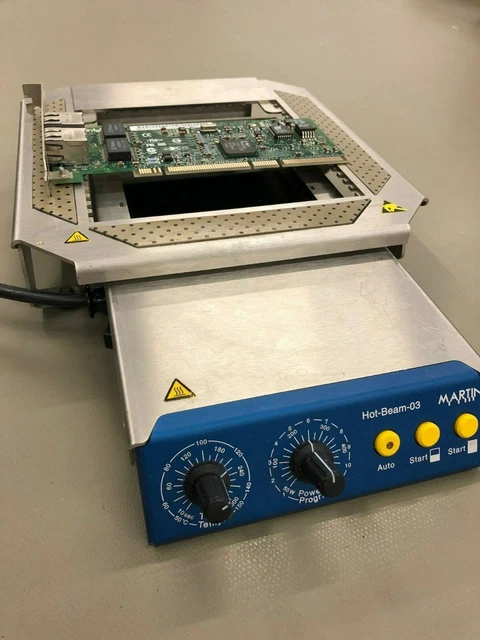 MARTIN RAPID IR Hot-Beam-03 + Handy-Fix-04 Unterheizung Handlöten EUR ...