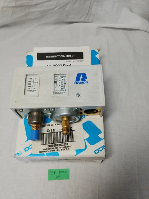 Ranco O12-1502 Pressure Control