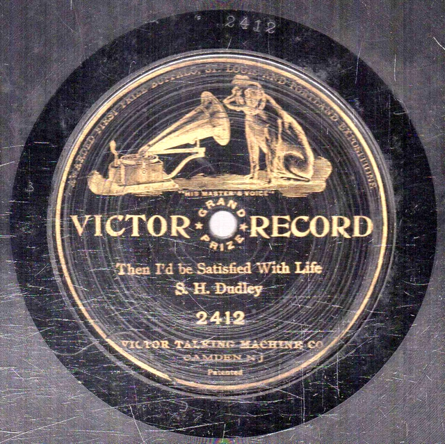 33G3. S.H. Dudley - Alors je serais satisfait de la vie - Victor Grand ...