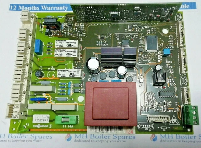 VIESSMANN VITODENS 100 V100 Wb1A Combi Control Panel Pcb 7828515 ...