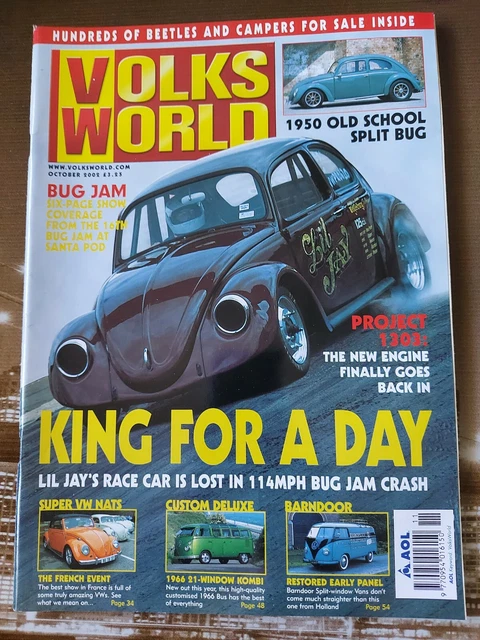 VOLKSWORLD MAGAZINE OCTOBER 2002 Beetle Split Screen camper Barndoor ... VOLKSWORLD MAGAZINE OCTOBER 2002 Beetle Split Screen camper Barndoor ...