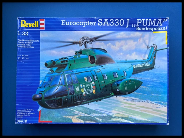 REVELL EUROCOPTER SA330J "Puma" 1:32 Model Kit £125.95 - PicClick UK
