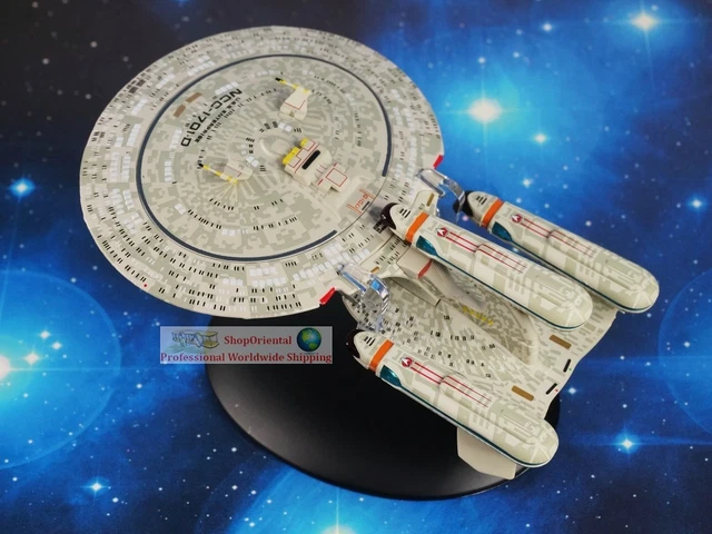 EAGLEMOSS STAR TREK USS Enterprise NCC-1701-D Future Diecast Model ...