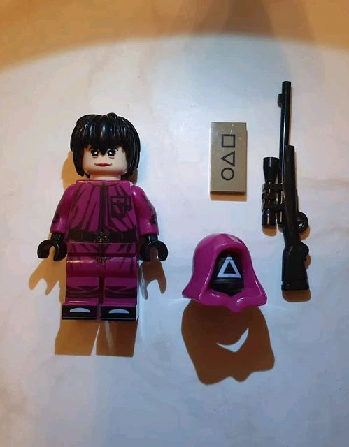 CUSTOMISED LEGO SQUID Game 2 (Triangle Soldier) Kang No-eul Thriller ...