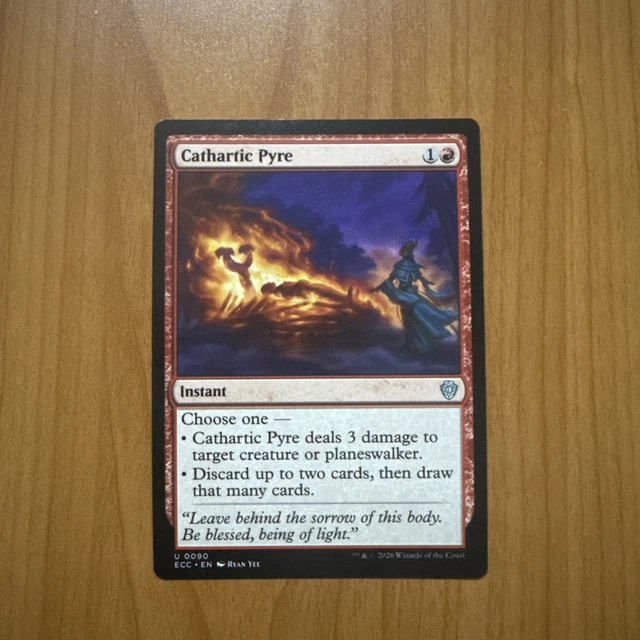 CATHARTIC PYRE - Lorwyn Eclipsed 2026 - N/M - MTG Magic The Gathering ...