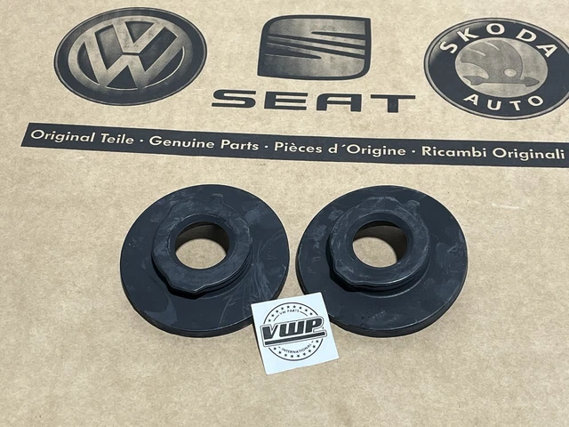 VW GOLF MK5 R32 MK6 GTI Scirocco MK3 R TDI Rear Spring Pads Lower 2x ...