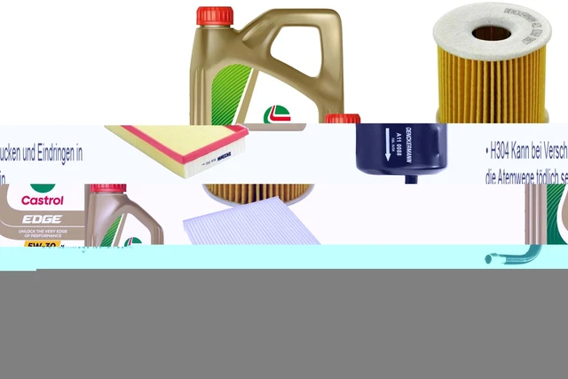 INSPECTION SET CASTROL EDGE 5W-30 M Moteur 6L Pour Smart Fortwo Coupe 0 ...