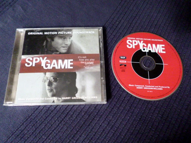 CD SOUNDTRACK OST Spy Game Brad Pitt Robert Redford !!THIRD HAND!! Fair ...
