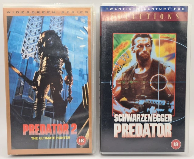 VHS BUNDLE - Predator & Predator 2. £14.00 - PicClick UK